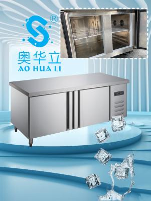 China D0.33L2 Commercial Worktop Freezer 1500×760×800mm with -10°C Temperature Range and Energy Efficient Design for sale