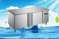 China 430L Two Door Commercial Undercounter Freezer 1800x620x800mm with -18°C Temperature Range for sale