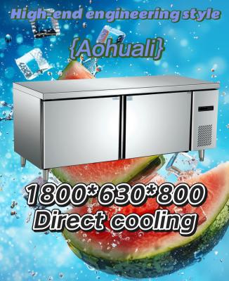 China D0.43L2G Commercial Freezer 1800x630x800mm with Workbench 0 to -12°C Temperature Range for sale