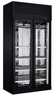 China SCG-20SZ/SCG-20XZ Air-cooled Double Door Dry-aged Beef Maturation Cabinet 1200×700×2100mm with 3°C to -3°C Temperature Range for sale