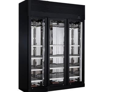 China SCG-30SZ/SCG-30XZ Air-cooled Three Door Dry-aged Beef Maturation Cabinet 1800×700×2100mm 3°C to -3°C for sale
