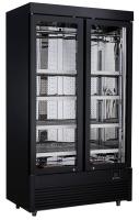 China PSG-20SZ/PSG-20XZ Air-cooled Double Door Beef Aging Cabinet 1200x700x2100mm with 0-5°C Temperature Control for sale