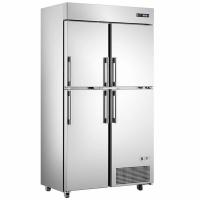 China Stainless Steel Commercial Kitchen Freezer 72 Inch with 220V Scroll Compressor for Restaurants for sale