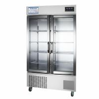China NRLDG-20SZ/NRLDG-20XZ Air-Cooled Double Door Beef Freezing Cabinet -12℃ to -18℃ 1200x700x2100mm for sale