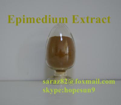 China natural plant extract epimedium icariin, epimedium P.E. for men bodybuilding supplements for sale
