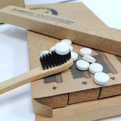 China Solid Tooth Oral Care Tablet Day And Night Teeth Whitening Toothpaste Pills for sale