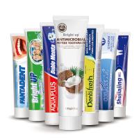 China SASO Organic Teeth Whitening Toothpastes Colorful Crystal Anti Cavity for sale