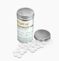 China Chewable Solid Toothpaste Teeth Whitening Tablets Mint Flavor Deep Cleaning for sale