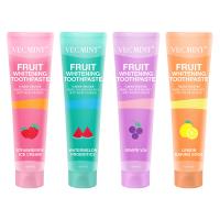 China New Arrival Fruit Whitening Colorful Toothpaste 100ml for sale
