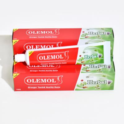 China Olemol 150g Herbal Toothpaste - New Arrival! Strengthen Teeth and Promote Healthy Gums for sale