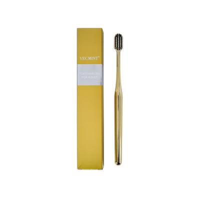 China VECMINT Champagne gold High - End Adult Toothbrush: Exquisite Design for Superior Oral Hygiene, Perfect for Daily Use for sale