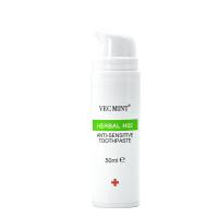China VECMINT Herbal H02 Anti - Sensitive Toothpaste - 50ml, Soothing Formula for Sensitive Teeth for sale