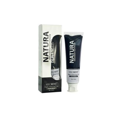 China Cruelty free Activated Carbon Toothpaste combining black pearl powder and activated charcoal for superior oral care for sale