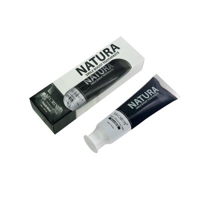 China Activated Charcoal Toothpaste Herbal Ingredients Suitable for Adults and Teens Natural Deep Cleaning and Oral Care for sale