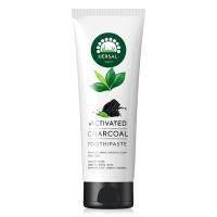 China Herbal Activated Charcoal Toothpaste Suitable for Adults and Teens Crueltyfree Gentle Whitening and Gum Care Herbal Formula for sale
