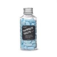 China Sea Salt Vegan Dissolvable Mouth Wash Chewable Toothpaste Tablet For Teeth Cleaning for sale