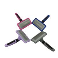 China Cat Pet Cleaning Hair Removal Comb Steel Needle Dog Grooming Massage Shell 175x125x40mm for sale