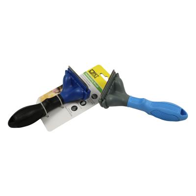 China Automatic Pet Grooming Brush Shedding Comb For Short Haired Dogs Cats 159x119x57mm for sale