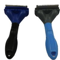 China Automatic Pet Grooming Brush Shedding Comb For Short Haired Dogs Cats 159x119x57mm for sale