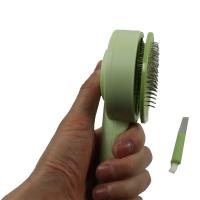 China Cat Pet Grooming Brushes And Combs Deep Hair Removal Comb For Dogs Massage Circular Needle 115g for sale