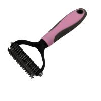 China Dematting Dog Comb That Cuts Out Knots Small Dogs Grooming Cat Pet Animal 17.5x4.5cm for sale