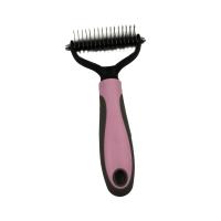 China Dematting Dog Comb That Cuts Out Knots Small Dogs Grooming Cat Pet Animal 17.5x4.5cm for sale