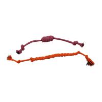 China Tough Durable Pet Toys Set Interactive Chew Toy Natural Pet Cotton Rope 30cm for sale