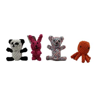 China Indestructible Durable Pet Toys Manufacturers Braided Cotton Rope Animal Dog for sale