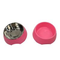 China Extra Large Stainless Steel Dog Water Bowl Single For Medium Dogs 15cm 17cm 23cm 25cm 30cm for sale