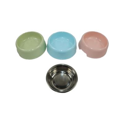 China Non Slip Stainless Steel Dog Bowls 700ml 500ml 1800 Ml 2l Medium Single for sale
