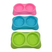 China Elevated Cute Pet Bowls Double Travel Dog Cat Drinking Outdoor Indoor Self Dispensing Water Bowl for sale