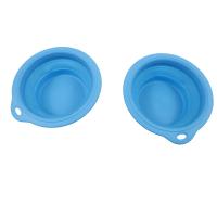 China Silicone Cute Pet Bowls Elevated Food And Water Bowls For Dogs Self Feeding Water Bowl 96 Oz for sale