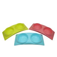 China Cute Pet Food Bowls For Cats Stainless Steel Dog Bowls Non Slip Teddy Bichon Puzzle Puppy 8 Inch 9 Inch for sale