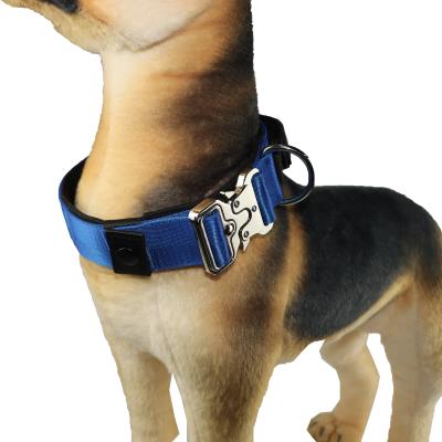 China 18 16 Inch  Climbing Rope Dog Collar Stylish Identification Tag Custom Pet Collar Suppliers for sale