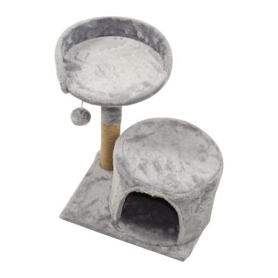China Outdoor Modern Cat Climbing Shelves Sky Climber Cat Tree Wall Mounted 38x30x48cm for sale