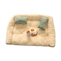 China Dog Comfortable Pet Bed Arctic Crushed Velvet Dog Bed Sleep Experience 47CM for sale