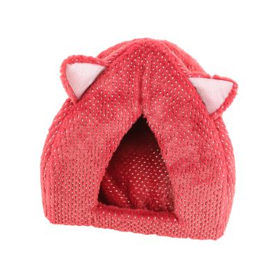 China Soft Anti Anxiety Dog Bed House Portable Lightweight 40 X 30 40 X 27 42x27 42x28cm for sale