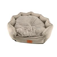 China Velvet Cat Bed For Bedroom Cute 30cm 22 Inches 16inch Arctic for sale