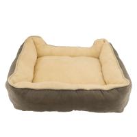 China Crushed Velvet Dog Bed Cushion Pet Mat Bed Eco Friendly  60 X 40 50 X 30  52 X 36 for sale