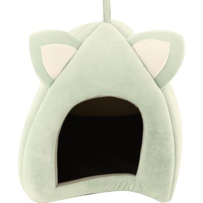 China Green Comfortable Pet Bed 17 Inch 18