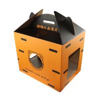 China Extra Large Cardboard Cat Scratcher Floor For Small Animals Cats Stairs 48x30.5x34.5CM for sale