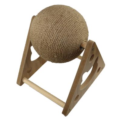 China Cat Claw Scratcher Roller Ball Toy For Small Animals Cats OEM ODM 20x19x17cm for sale