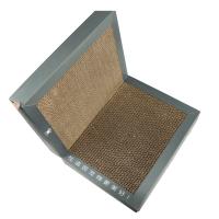 China Ccorrugated Cardboard Cat Scratcher Box Couch Texture Pad 30x22.5x8CM for sale