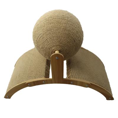 China Nail Paw Novelty Cat Scratcher Ball Toy For Scratching And Play Rough Surface for sale