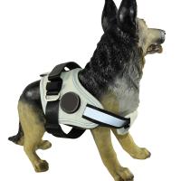 China Xxs  Xxs Pet Dog Harness Aesthetic Anti Pull Assistance Grooming Blue Black for sale