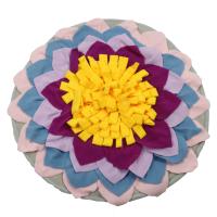 China Puppy Pet Sniffing Mat Diy Stress Release Snuffle Feeding Mat For Dogs 50CM for sale
