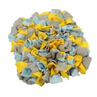 China Chewy Fleece Snuffle Mat Food Dog Training Pet Puppy Soft Slow Feeding Intelligence 35x35cm for sale