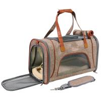 China Small Cat Dog Folding Pet Carrier Travel Bag On Wheels Out Going 16x10x8 13x13x8 18x11x11 for sale