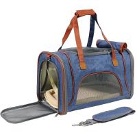 China Small Cat Dog Folding Pet Carrier Travel Bag On Wheels Out Going 16x10x8 13x13x8 18x11x11 for sale