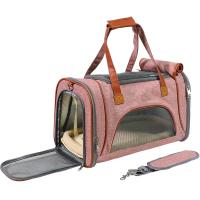 China Small Cat Dog Folding Pet Carrier Travel Bag On Wheels Out Going 16x10x8 13x13x8 18x11x11 for sale